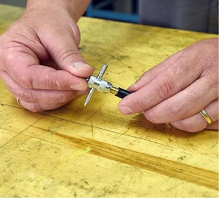 Valve Stem Core Tool Removal Kit Car Bike Tire Repair Tiny Bicycle Cores | eBay