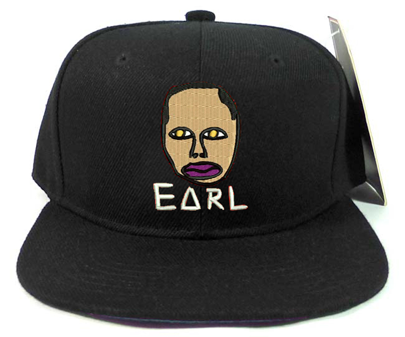Odd Future OFWGKTA EARL FACE Stitched Embroidered Wolf Gang Snapback ...