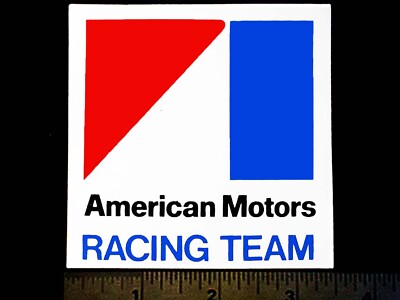 AMC American Motors Racing Team - Original Vintage Decal/Sticker ...