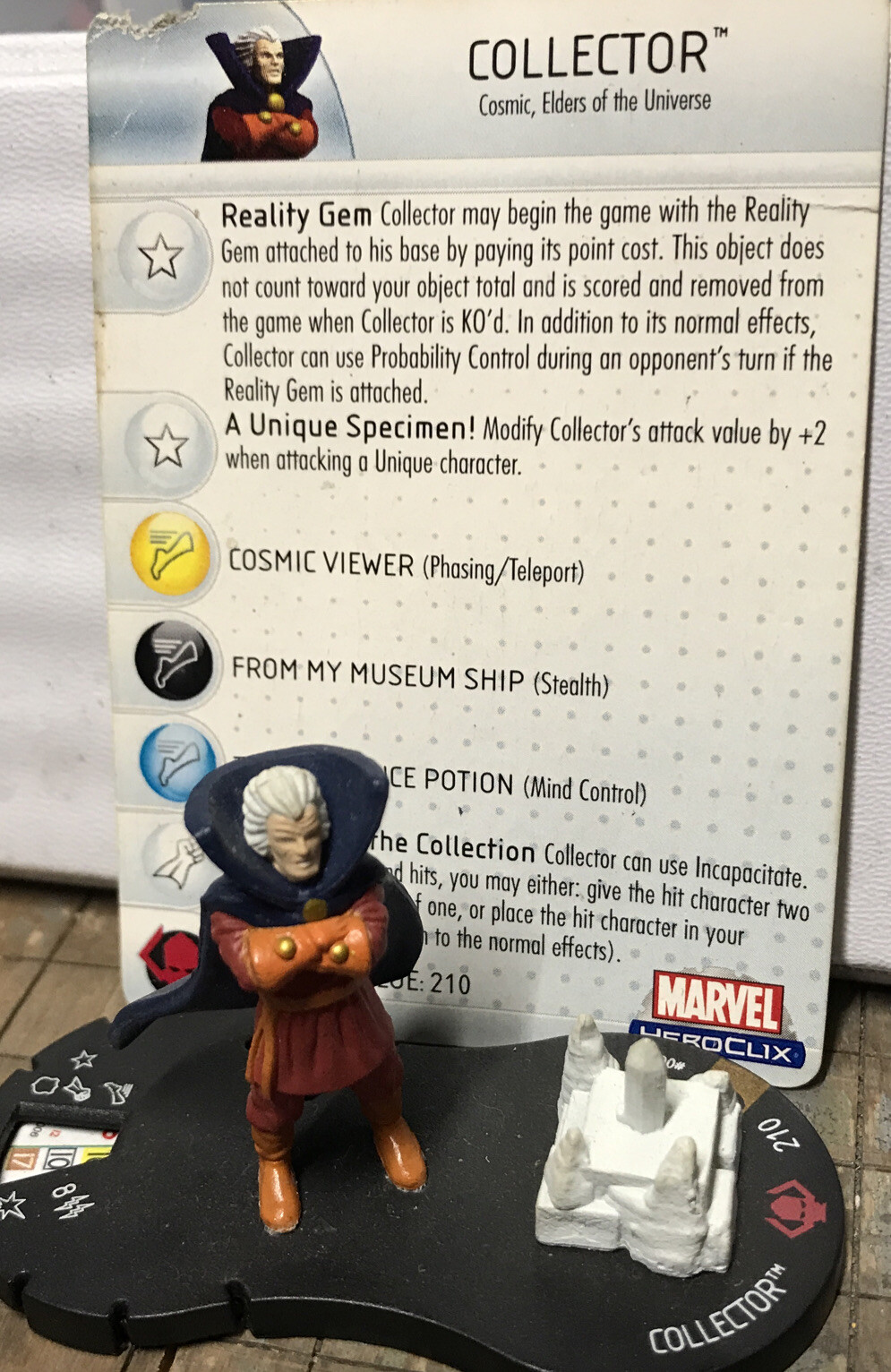 COLLECTOR 006 Super Rare Monthly OP Infinity Gauntlet Marvel Heroclix | eBay