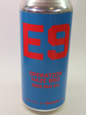 Craft BEER Empty Can: E9 Brewing Operation Haze Bro IPA ~ Tacoma ...