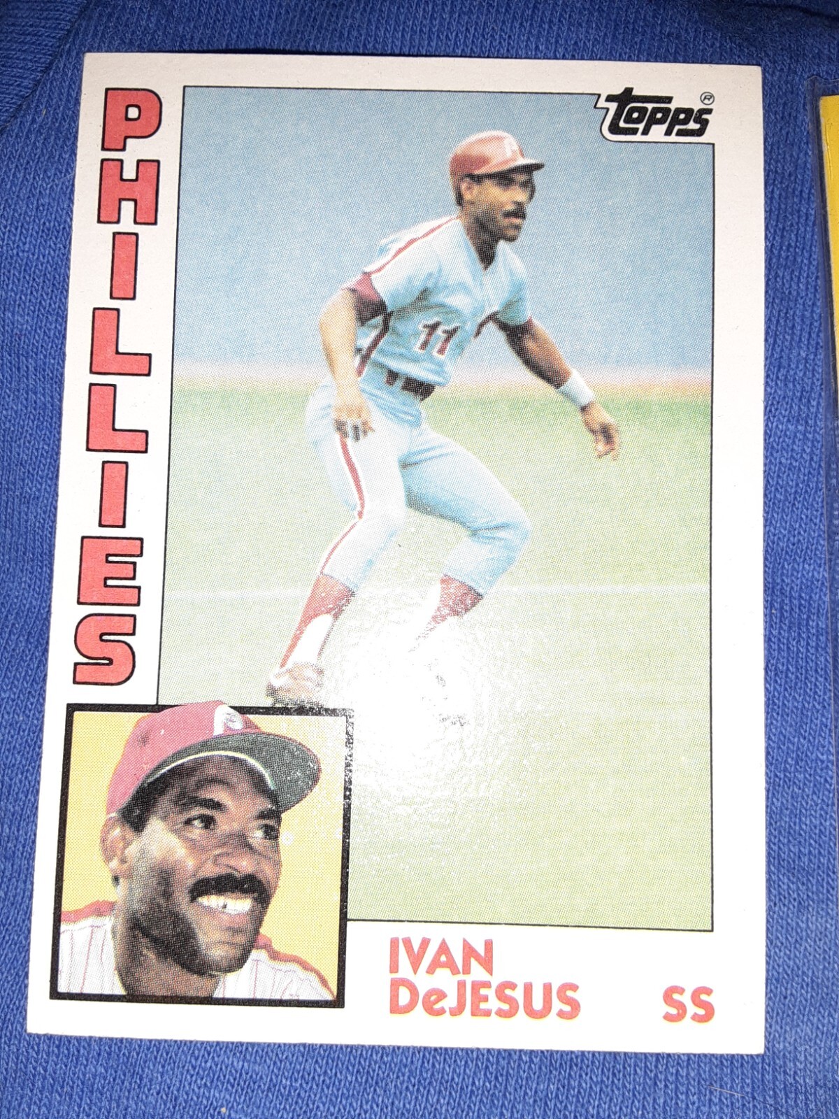1984 Topps Cards Ivan DeJesus ss Philadelphia Phillies #279 MVP HOF | eBay