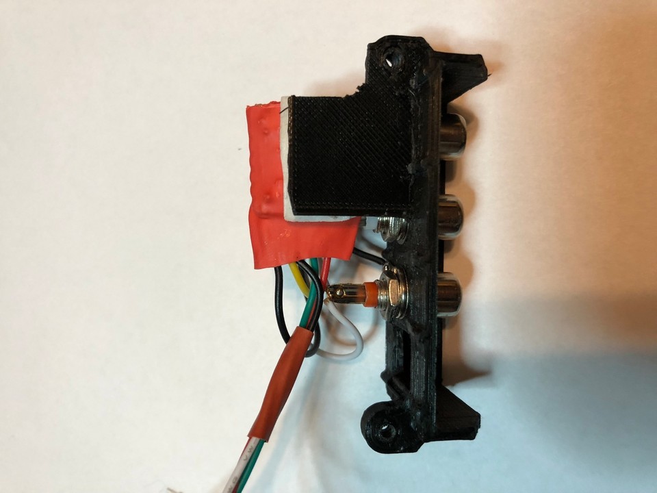 NES 101 video add-on board, power led and 3D Printed Back *A/V out* NES ...