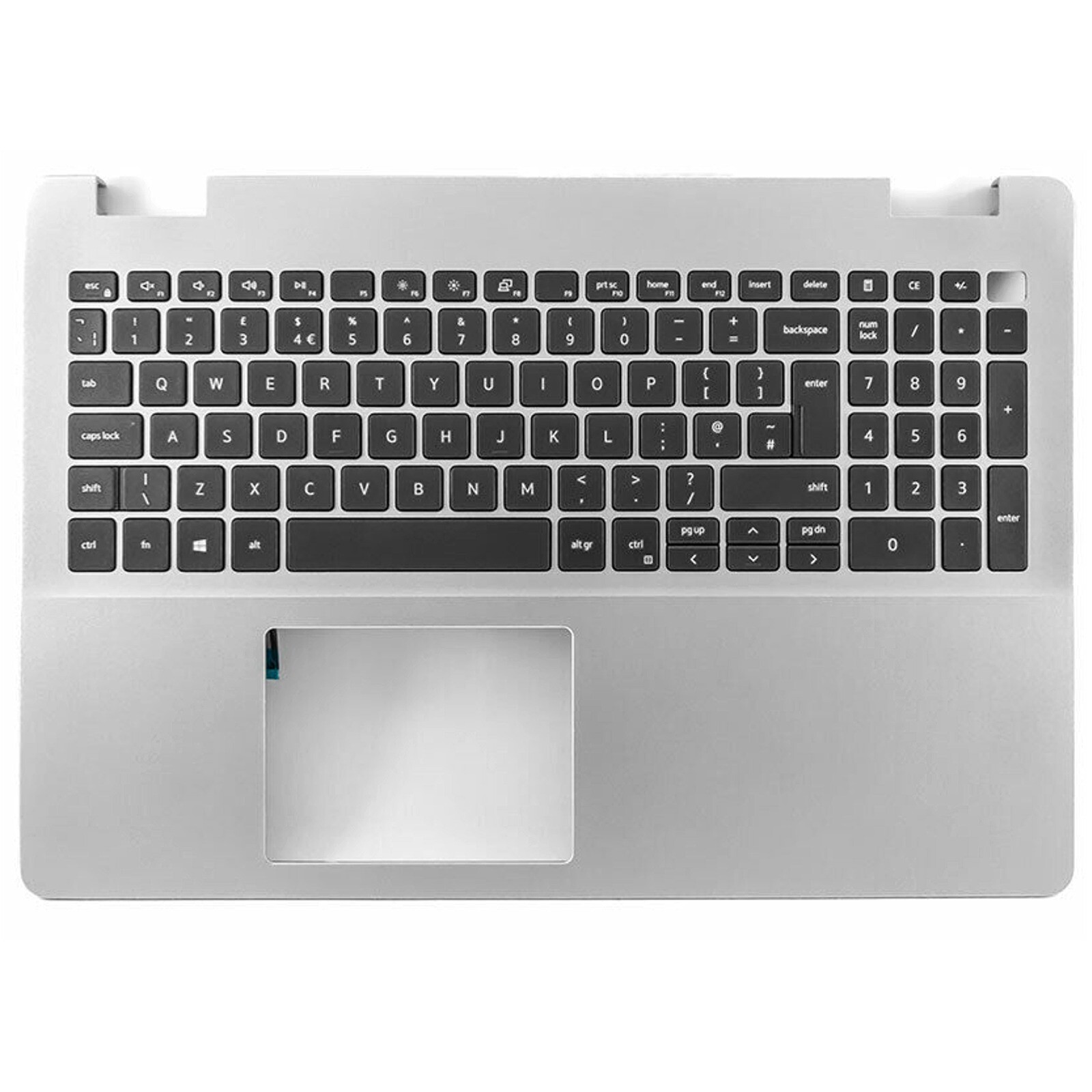 Dell Inspiron 15 5593 5594 Palmrest Upper Case UK Layout Keyboard ...