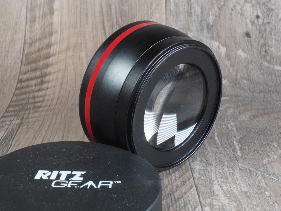 Ritz Gear Pro Series 0.43x High Definition AF Wide Angle Lense for 58MM ...