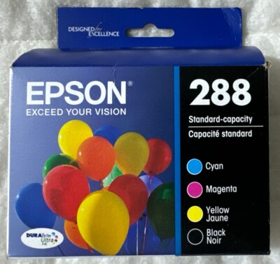 Epson 288 Ink Cartridge Set T288120-BCS T288120 T288520 T288220 T288320 ...