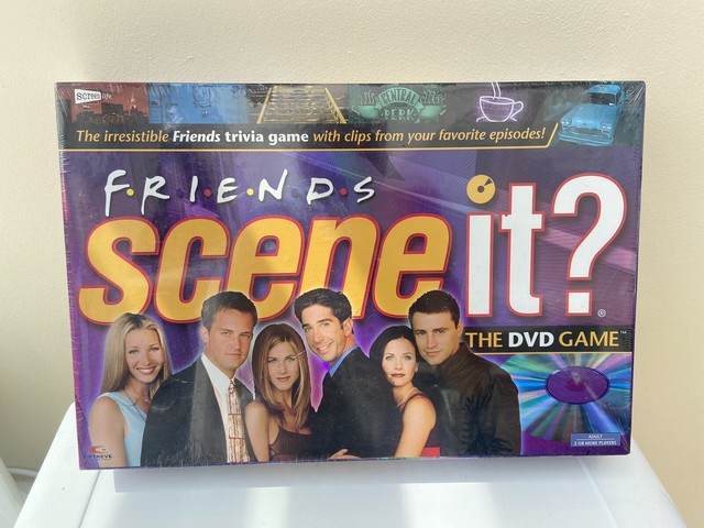 Friends Scene It DVD Board Game Mattel Complete J7452 for sale online ...