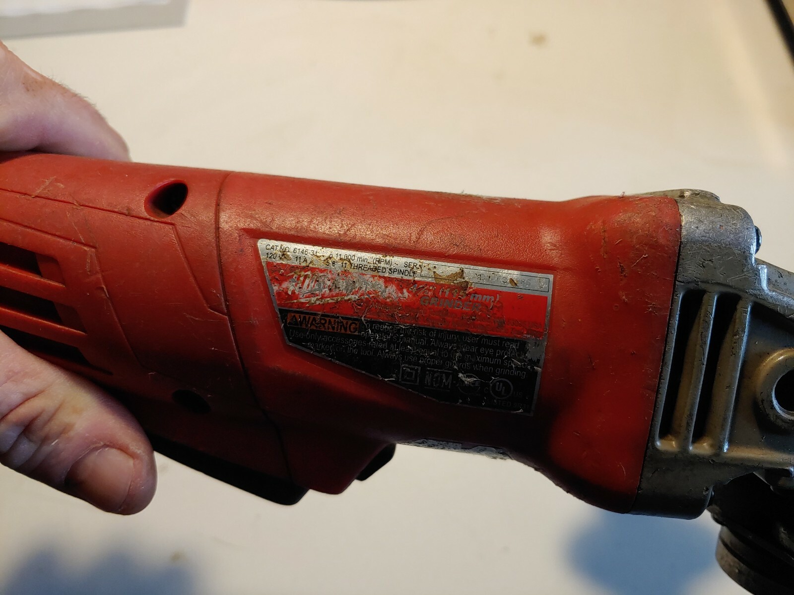 Milwaukee 6146-31 11 Amp 4-1/2" Small Angle Grinder | eBay