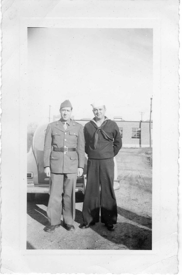 ORIGINAL VINTAGE PHOTO: Military Men Male Uniform Navy Sailor 40s 40's ...
