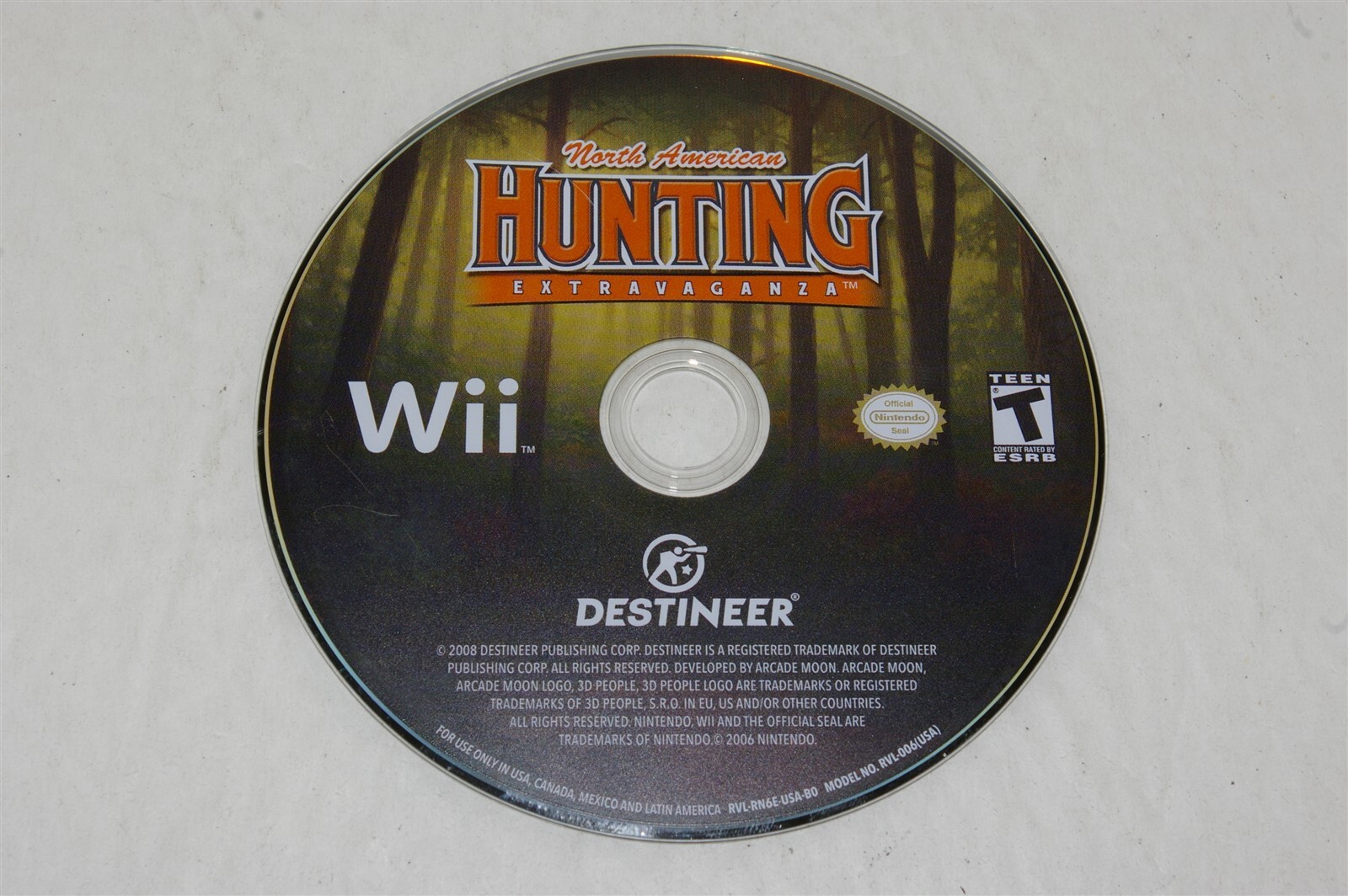 North American Hunting Extravaganza (Nintendo Wii, 2008) Disc Only ...