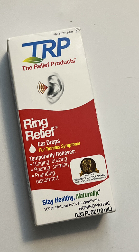 TRP Relief Products Ring Relief Formula Ear Drops 0.33 oz 858961001334 ...