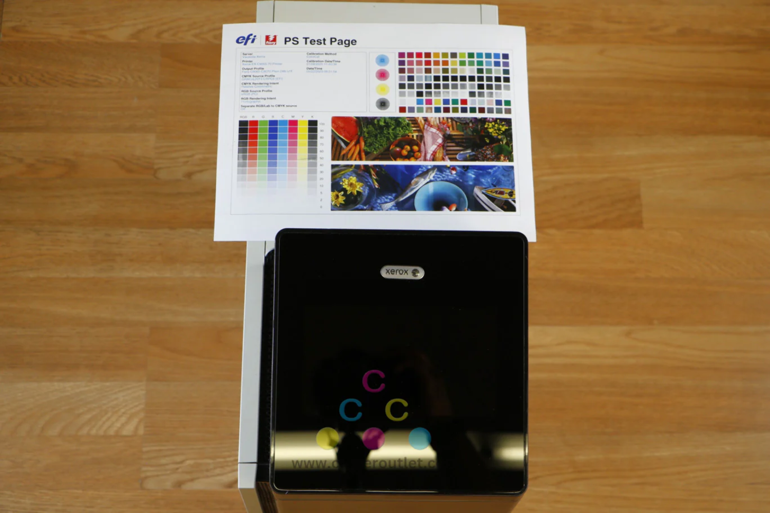 Xerox PrimeLink C9065 C9070 EFI Fiery NX-Pro 12 Print Server Color ...