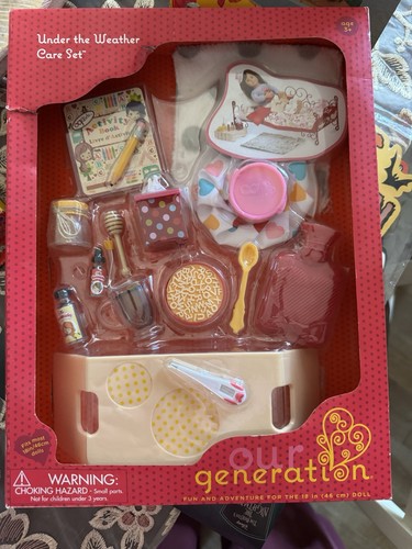 Our Generation 18' Doll Under The Weather Sick Day Set / Brand New | eBay