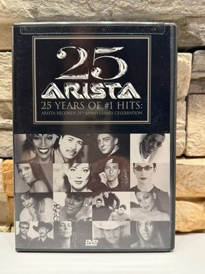 Arista 25 Years of #1 Hits Anniversary Celebration 2000 Used DVD Disc ...