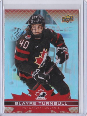 2021-22 Blayre Turnbull Tim Hortons Team Canada Base Card #83 Mint | eBay