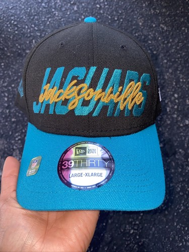 New Era 39THIRTY Jacksonville Jaguars NFL Draft Flex Hat Cap Size L-XL ...
