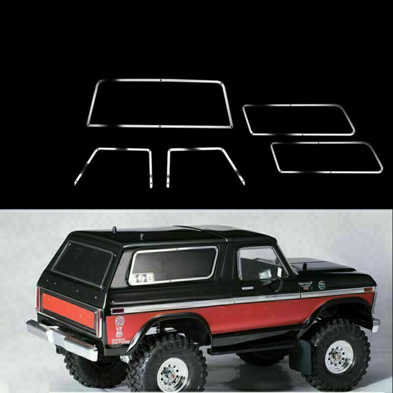 1/10 Windscreen Strip + Side/Rear Window Mesh Frame For TRAXXAS TRX4 ...