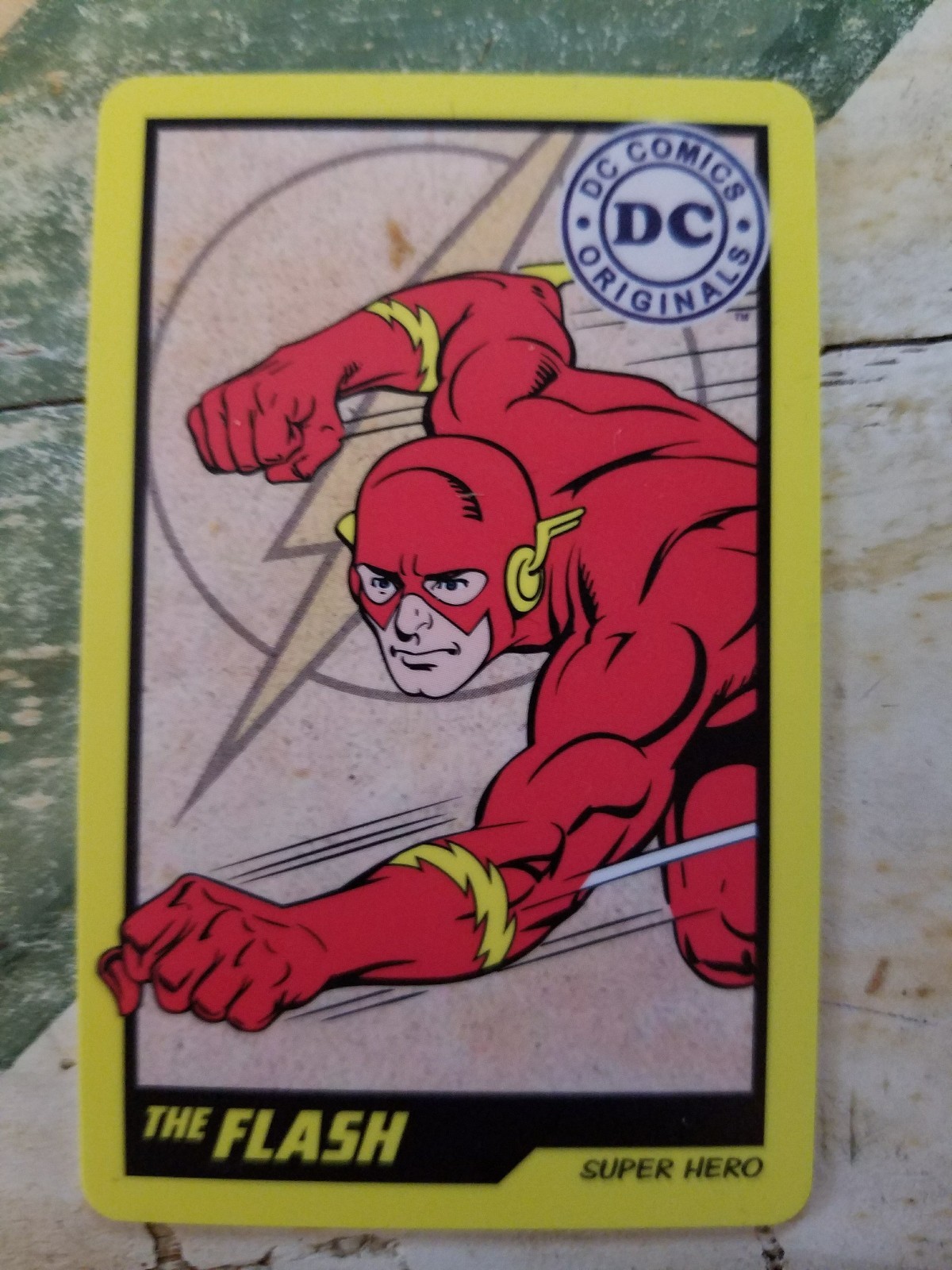 Dc Comic Arcade Card flash Rare Non Stamped Coin Pusher Non Elaut | eBay
