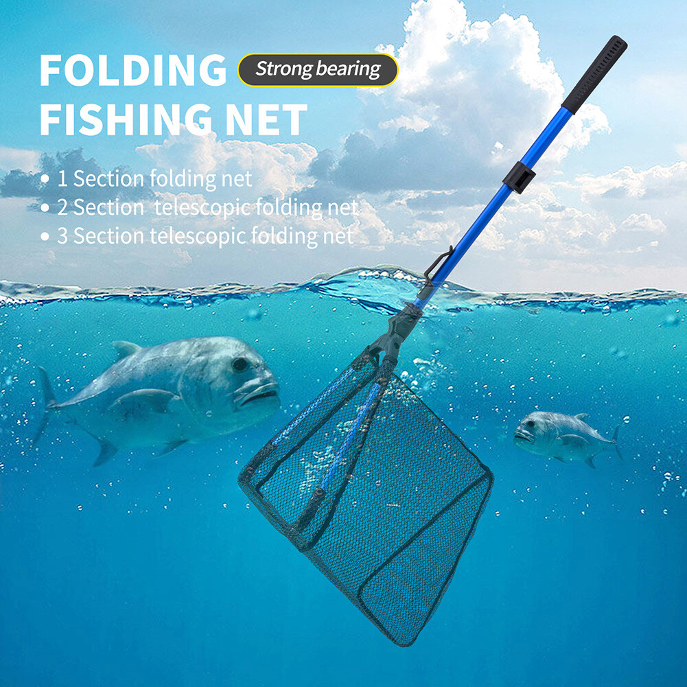 Retractable Fishing Net Telescopic Fishing Net 72cm/92cm for Trout ...