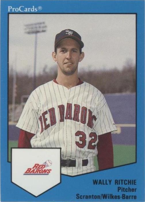 1989 ProCards Minor League Team Sets - Wally Ritchie #715 for sale ...