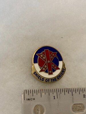 Authentic US Army IX Corps Ninth Corps DI DUI Crest Insignia 22M 7A | eBay