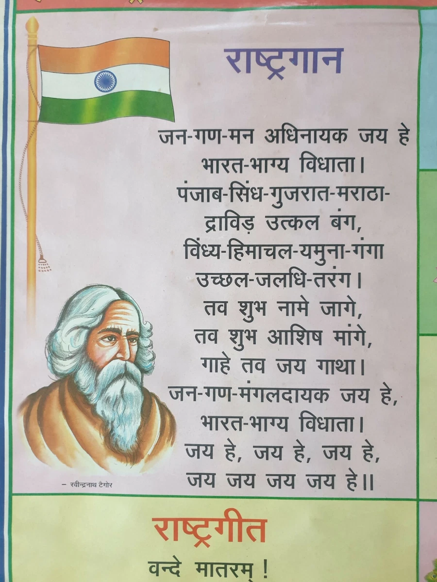 Indian National Symbols Chart