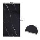 10pcs Self-Adhesive Grey Marble PVC Cladding Wall Panels for Bathroom ...