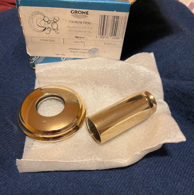 Grohe Geneva 19 829 ROO Volume Control Trim (PARTIAL) Infinity Polished ...