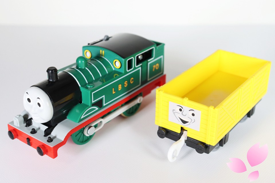 Green LBSC Thomas / Black James Plarail Tomy Trackmaster First Story ...