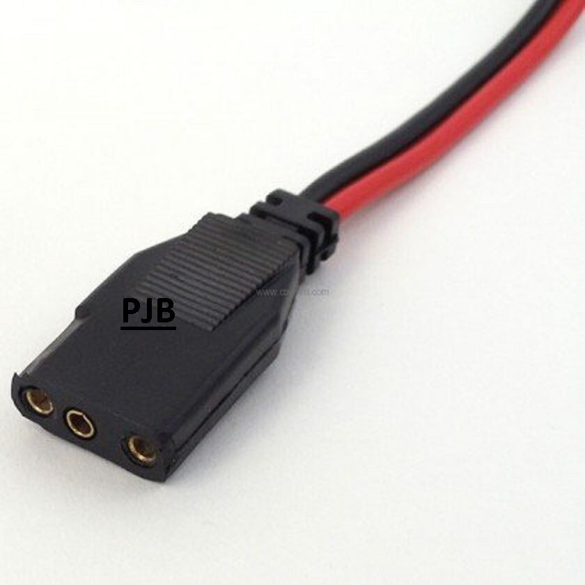 CB RADIO POWER CABLE LEAD 3 PIN PRESIDENT COBRA + Cigarette Cigar ...
