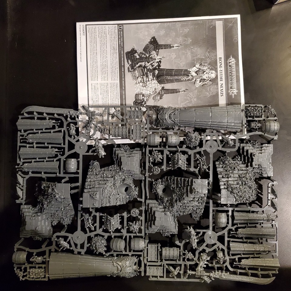 Warhammer Age of Sigmar: Ossiarch Bonereapers - Bone-Tithe Nexus GW 94 ...