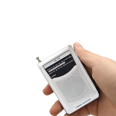 AM FM Mini Radio, Battery Operated Radio, Portable Pocket Radio *Fast ...