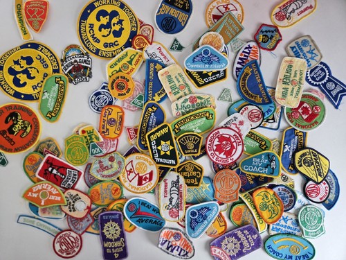 Iron On Badge Patch Lot Vintage Sew On Bowling RCMP vintage | eBay