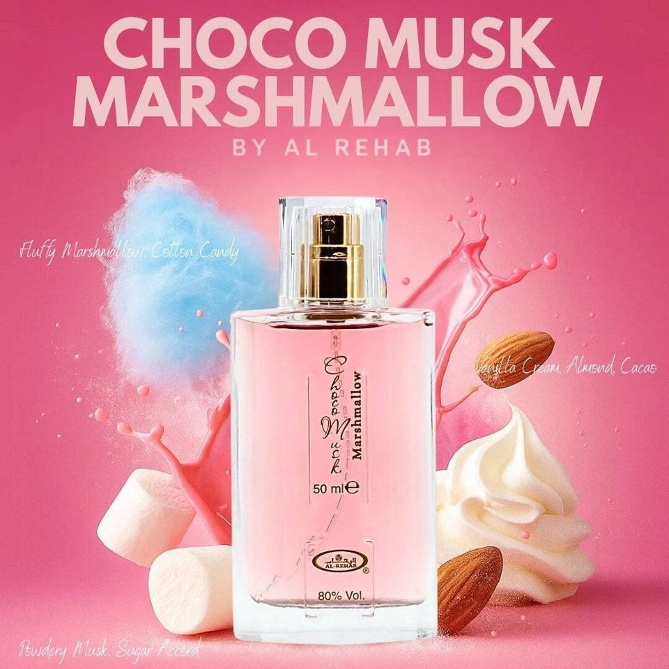 Al Rehab Choco Musk Marshmallow Eau de Parfum Spray 50ML (1.7 OZ) | eBay