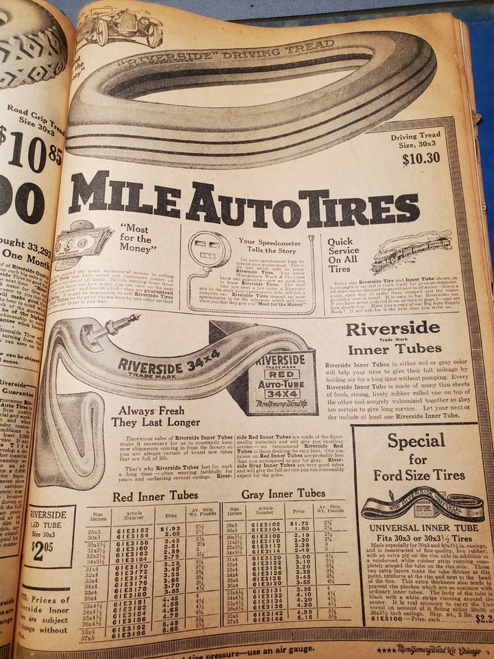 ANTIQUE EARLY 1900'S MONTGOMERY WARD CATALOGUE IN BINDER ~RARE~ | eBay