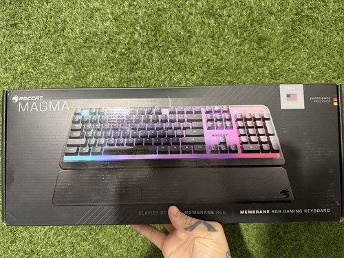 ROCCAT Magma RGB Mechanical Gaming Keyboard - Black | eBay
