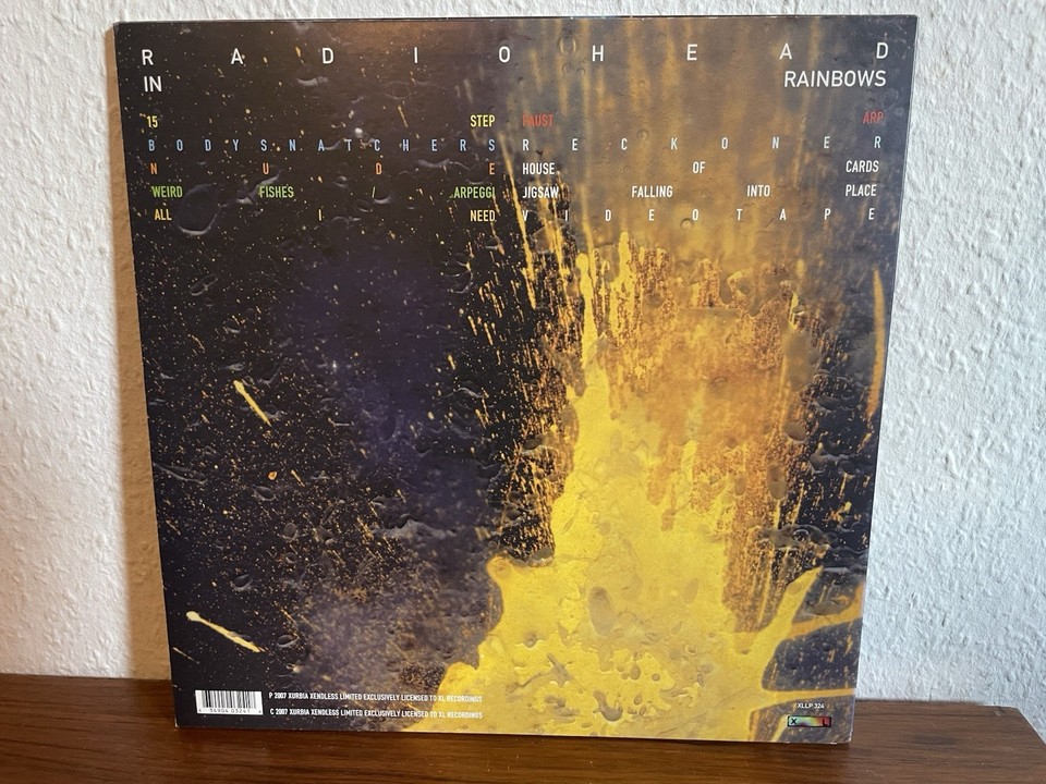 Radiohead In Rainbows 10“ LP 180g 2007 Europe XLLP 324 | eBay.de