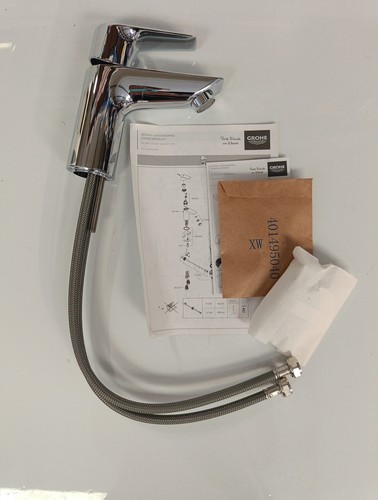 Grohe Bauedge Smooth Body Low Pressure Basin Mixer 1/2″ S-size 23972001 ...