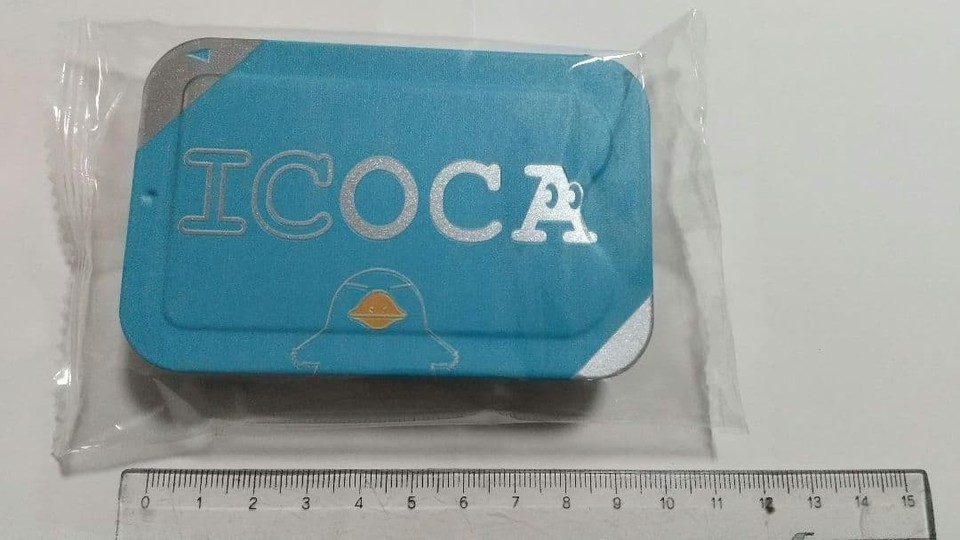 ICOCA Ico-chan Printed Cookie Can JR West Nara Design Unused | eBay