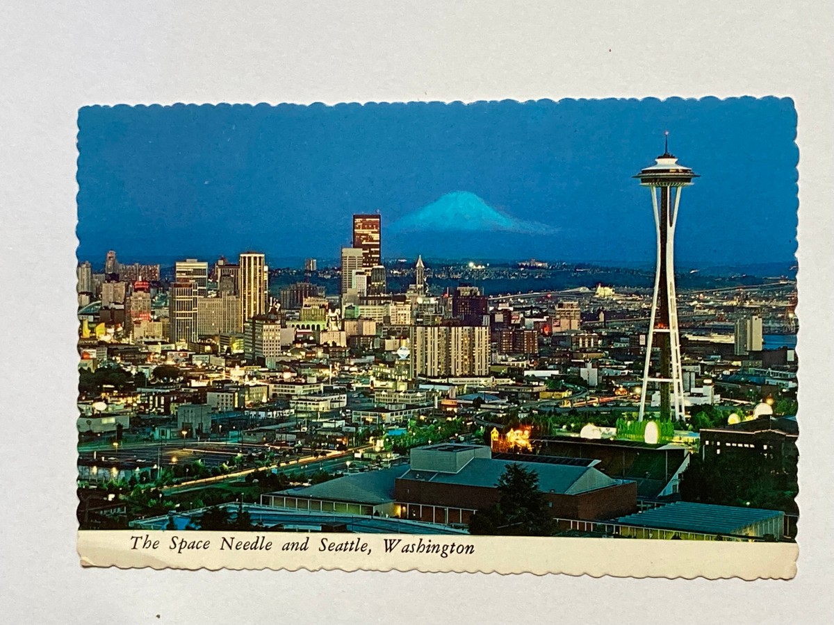 The Seattle Space Needle Postcard