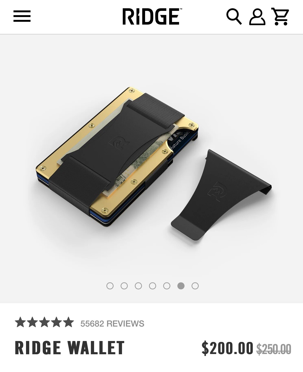 Ridge Wallet 24k | eBay