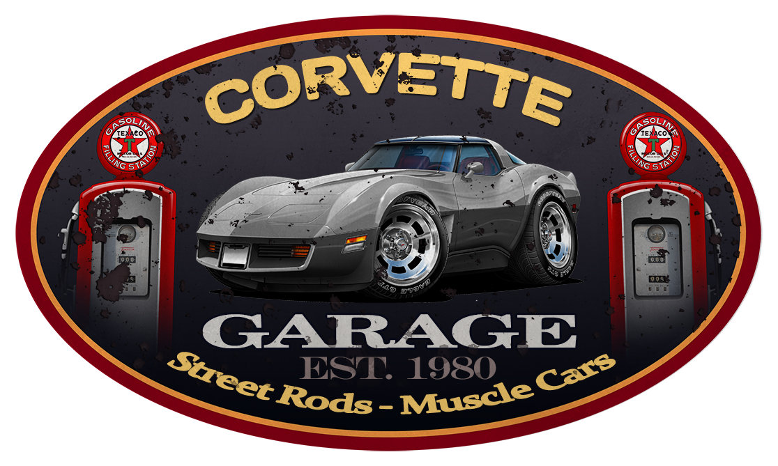 Corvette Signs Garage