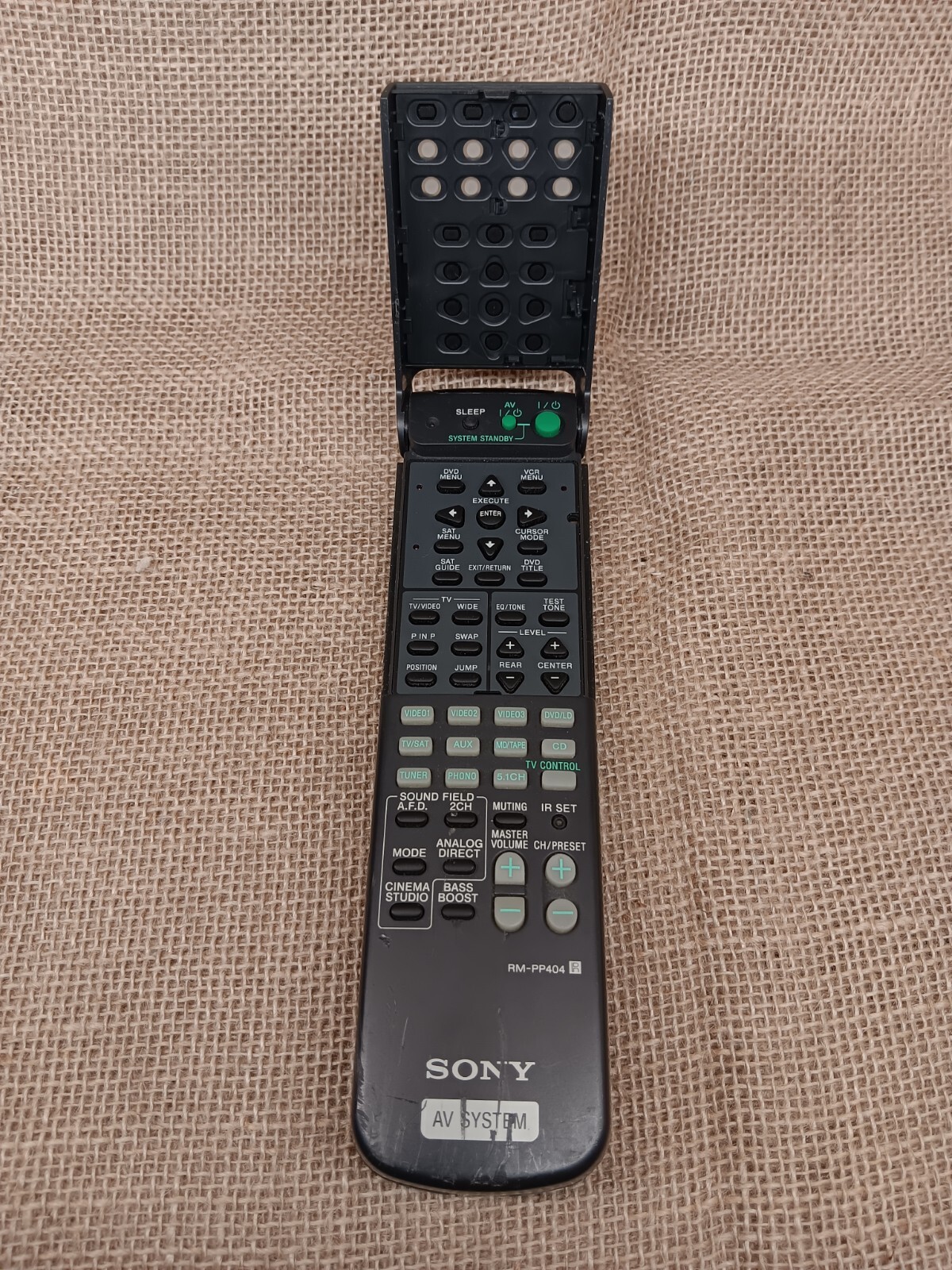 OEM Sony RM-PP404 AV System Remote Control Tested and Working | eBay