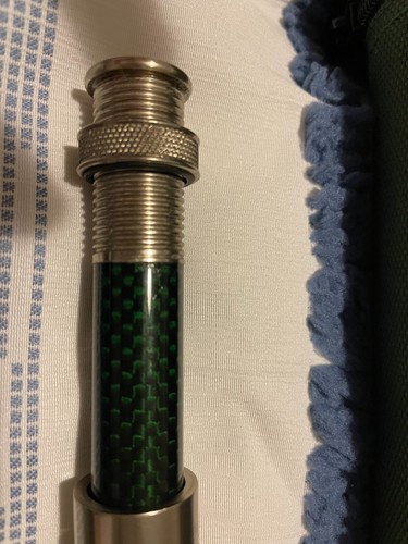 Fly rod custom made American Tackle Green Matrix 9 ft 4 wt 4 pc with ...