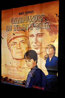 CALLOWAY LE TRAPPEUR Those Calloways Vera Miles affiche cinema 1964 ...