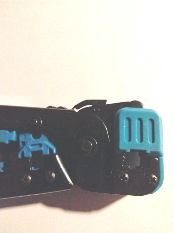 Ideal Telemaster Crimp Tool CAT NO 30-496 Flat Phone Cable RJ-11 RJ-45 ...