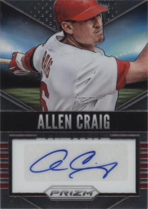2014 Panini Prizm - Prizm Signatures Allen Craig #25 (AU) for sale ...