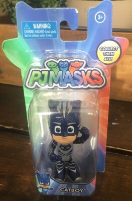 PJ Masks Catboy RARE Gray/Grey & Blue Suit Sealed 3.5" Toy Figure Just ...