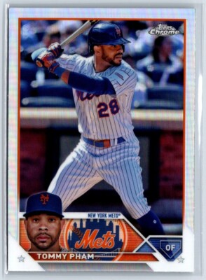 2023 Topps Chrome Update Tommy Pham Refractor USC61 Mets | eBay