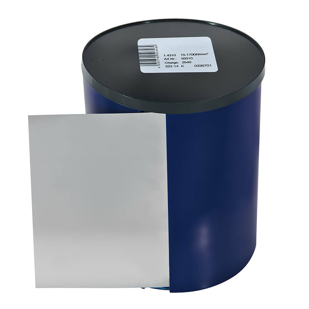 Federstahlband (1.4310) 150 x 5000 mm, Federband, rostfrei ...